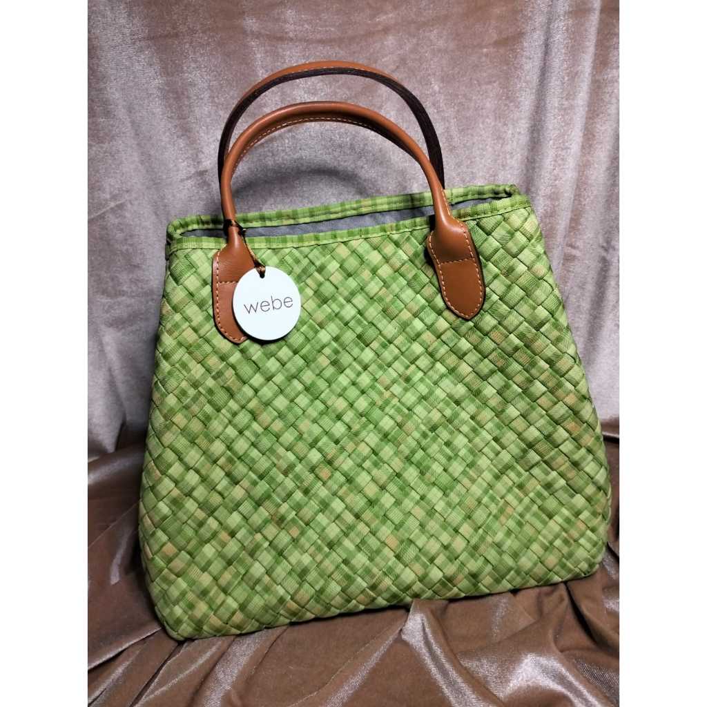 Jual WEBE Bag Weave Original Green Queen Herbal | Shopee Indonesia