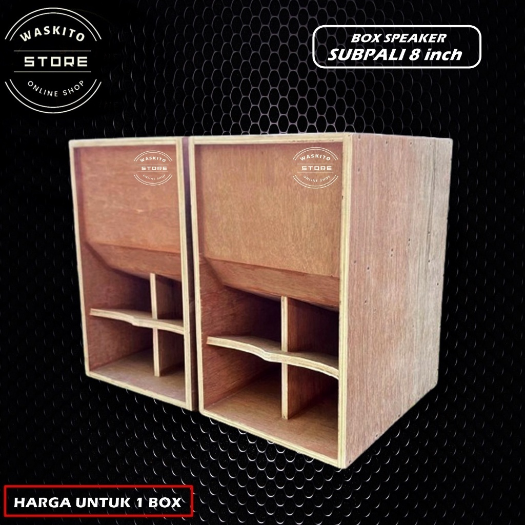 Jual Box Speaker Subpali 8 inch // Box Supali 8 inch | Shopee Indonesia