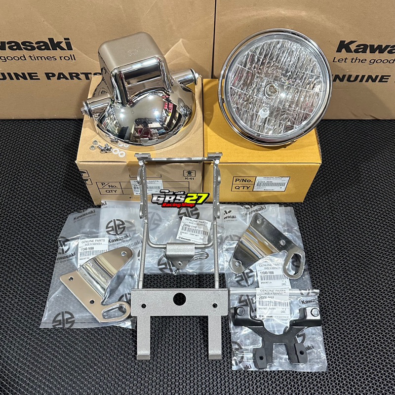 Jual FULLSET LAMPU BULAT NINJA SS R 150 LENGKAP HEAD LAMP REFLEKTOR ...