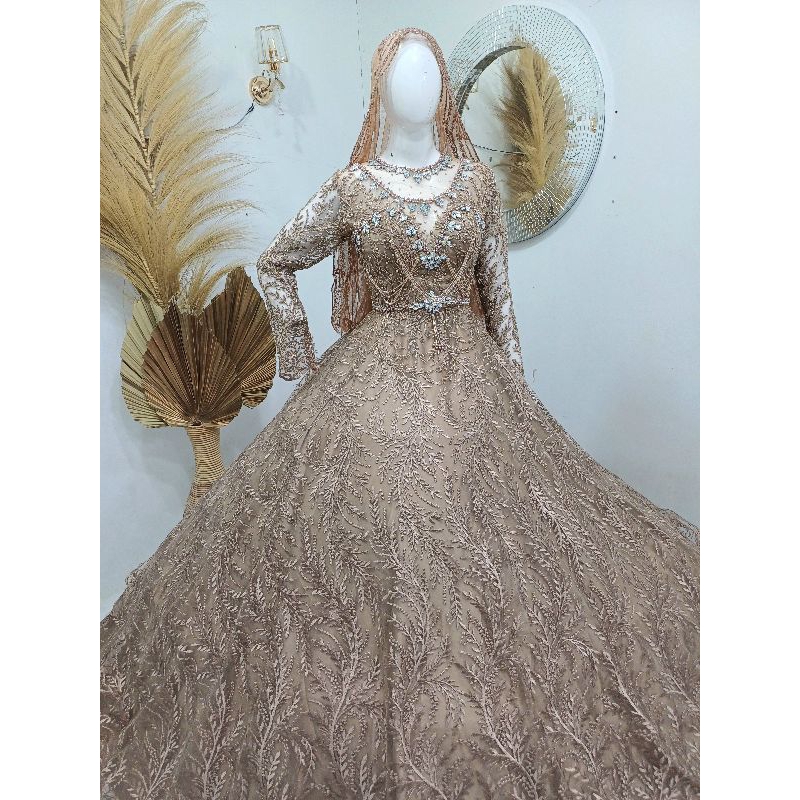 Jual Gaun model barbie moca milo | Shopee Indonesia