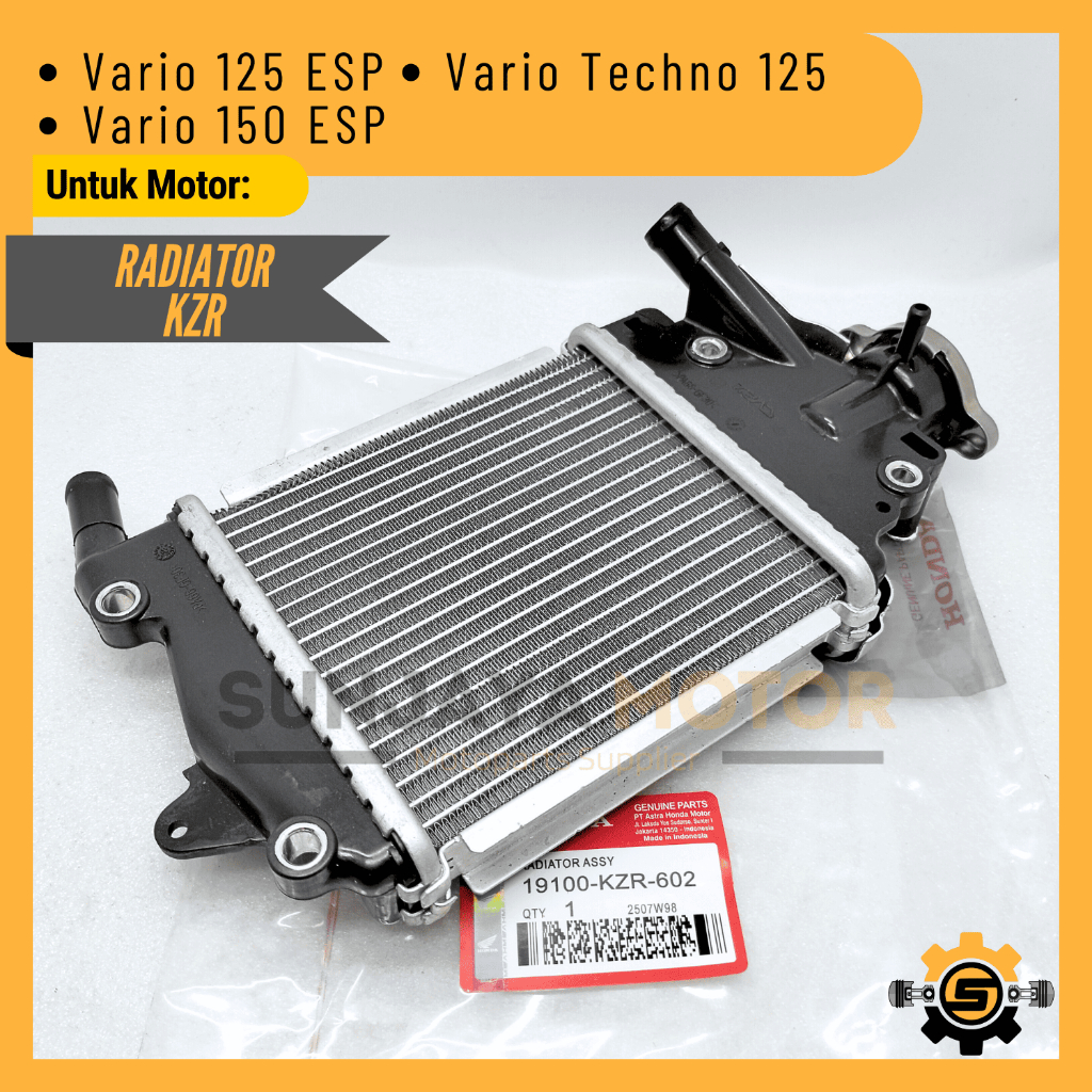 Jual Radiator Pendingin Kualitas Original Honda KZR Radiator Vario ...