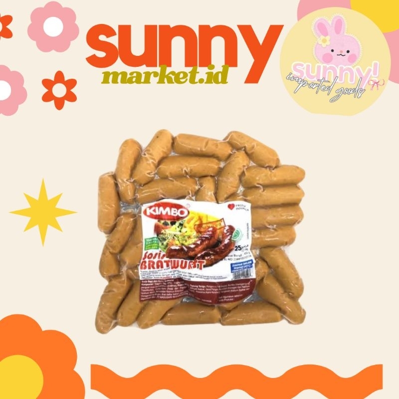 Jual SUNNYMARKET - KIMBO BEEF COCKTAIL SAUSAGE 500 GR SOSIS SAPI ...