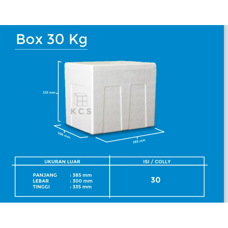 Jual Stereofoam Kecil Tanggung Besar Sterofoam Daging Ice Es Batu ...