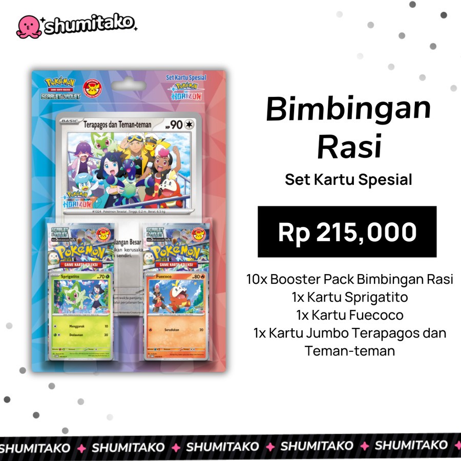 Jual Pokemon TCG Indonesia SV7s Bimbingan Rasi Set Kartu Spesial Seri Pokemon Horizon | Shopee ...