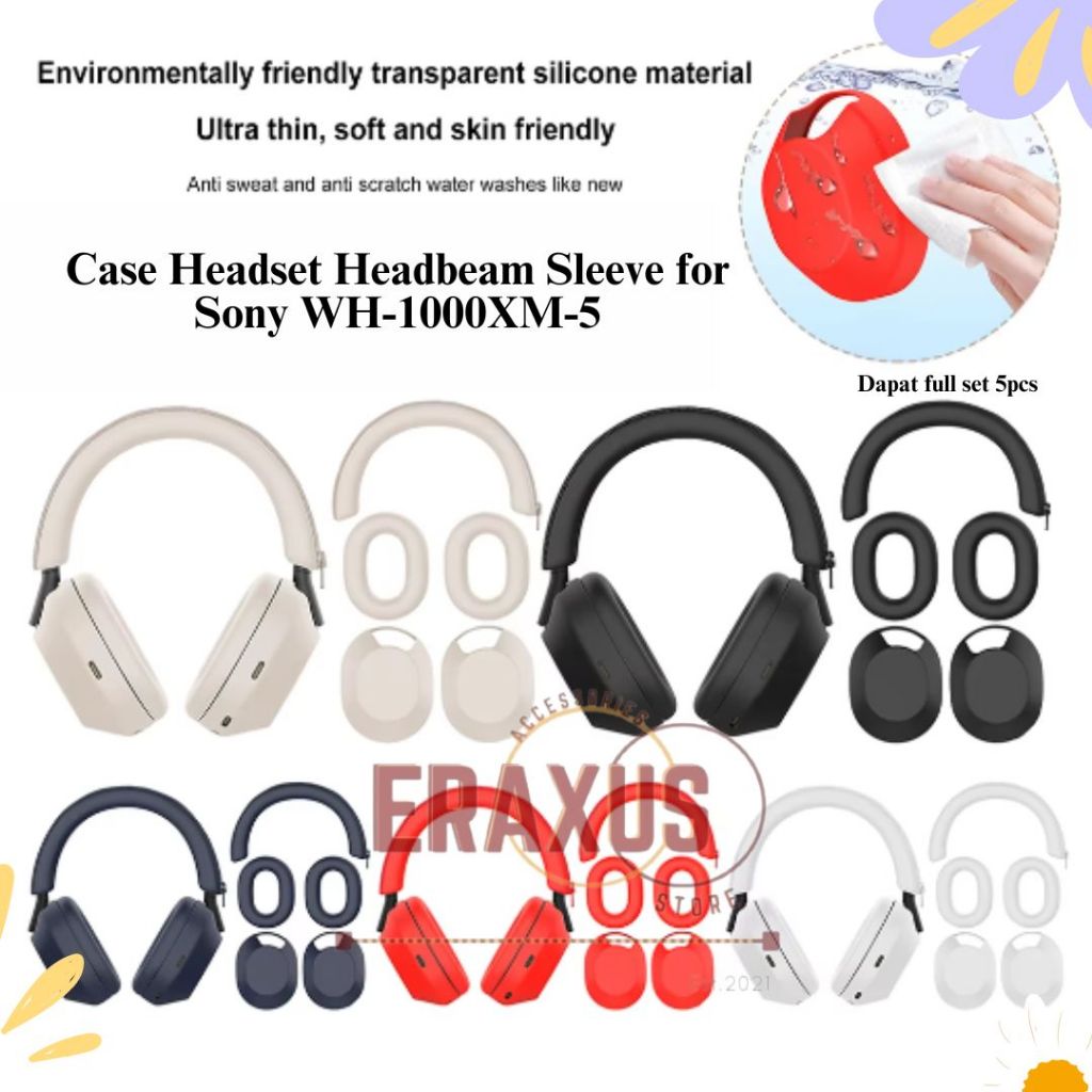 Jual Eraxus Cover Protector Sony WH-1000XM5 Protector TPU Headphone ...