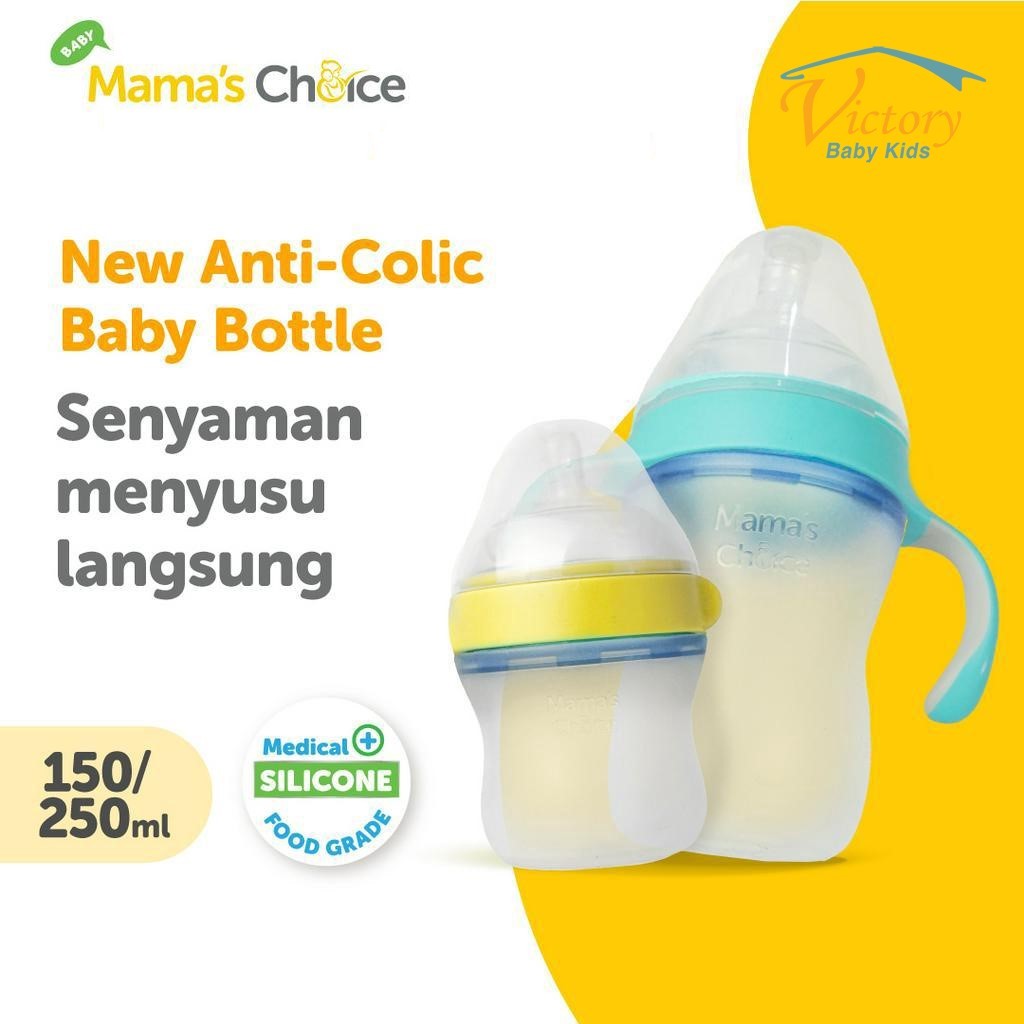 Jual Dot Bayi Botol Susu Bayi | Anti Colic Baby Bottle Mama's Choice - Botol Susu Anti Kolik dan ...