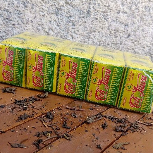 Jual Teh JAWA KUNING 1 slop | Shopee Indonesia