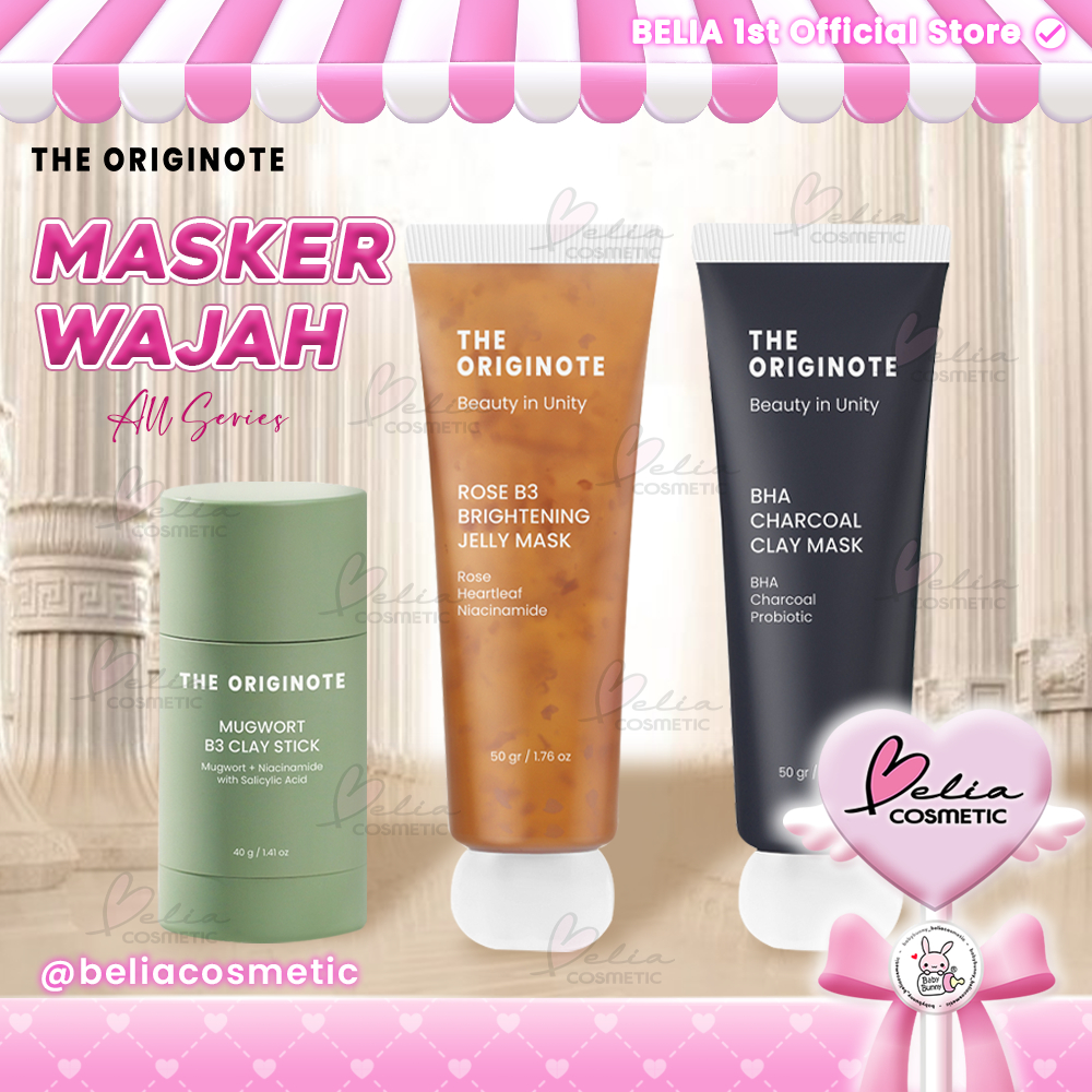 Jual BELIA THE ORIGINOTE Face Mask Series | Masker Wajah | Mugwort B3 ...