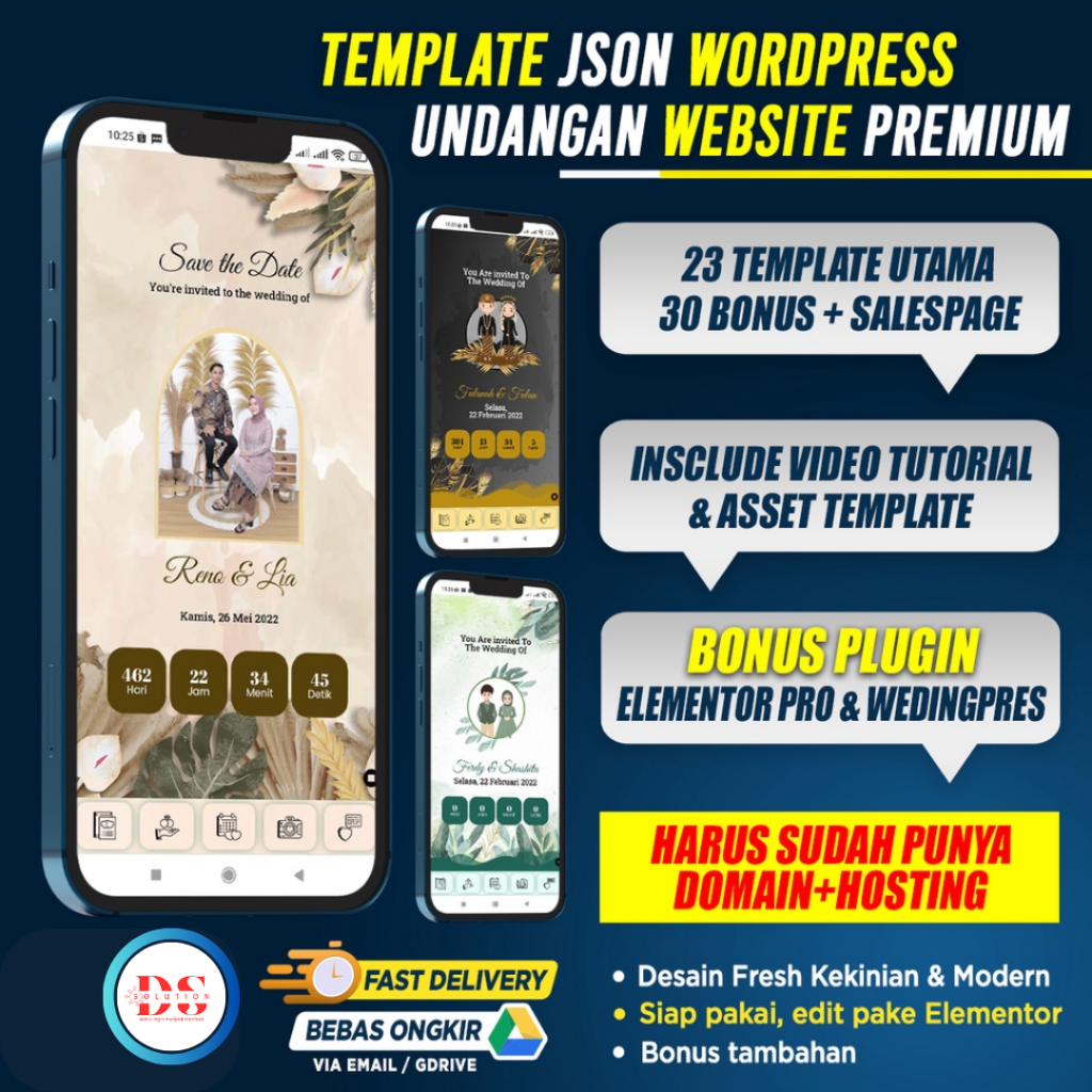 Jual Source Code Template Undangan Digital | Shopee Indonesia