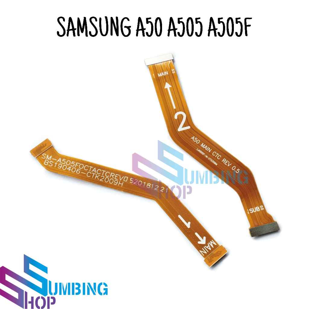 Jual Flexible Ui Board Samsung A505f A505 A50 Fleksibel Penghubung Mesin Konektor Charger ...