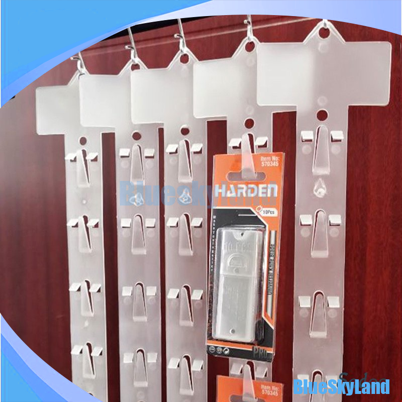 Jual Klip Strip Klip Display Makanan Strip Gantung Display Supermarket ...