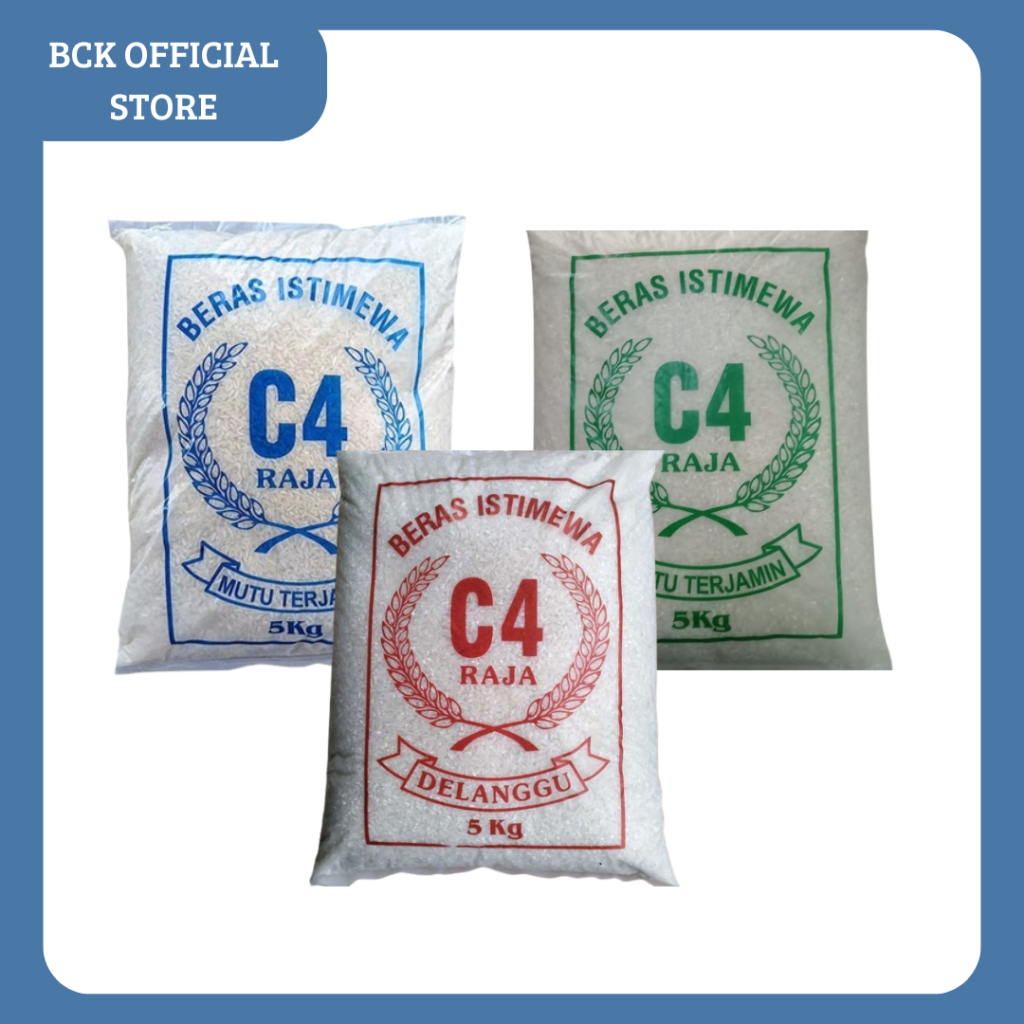 Jual Beras Premium C4 Raja 5kg | Shopee Indonesia