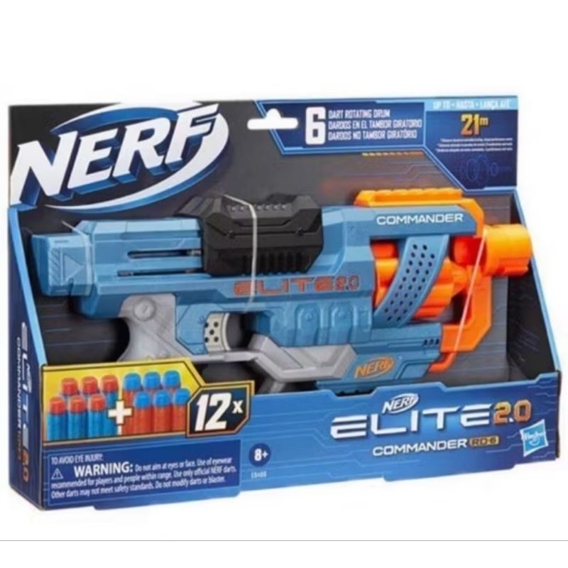 Jual Nerf Elite 2.0 Commander RD6 12 Darts Hasbro - Mainan Tembakan ...