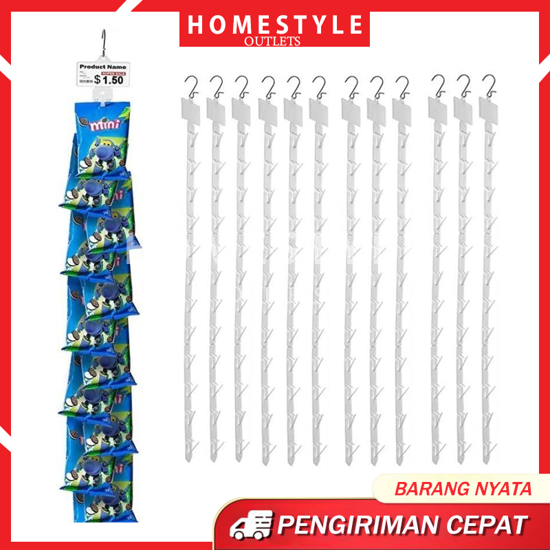 Jual Clip Strip Display Makanan / Strip Gantung Display Supermarket ...