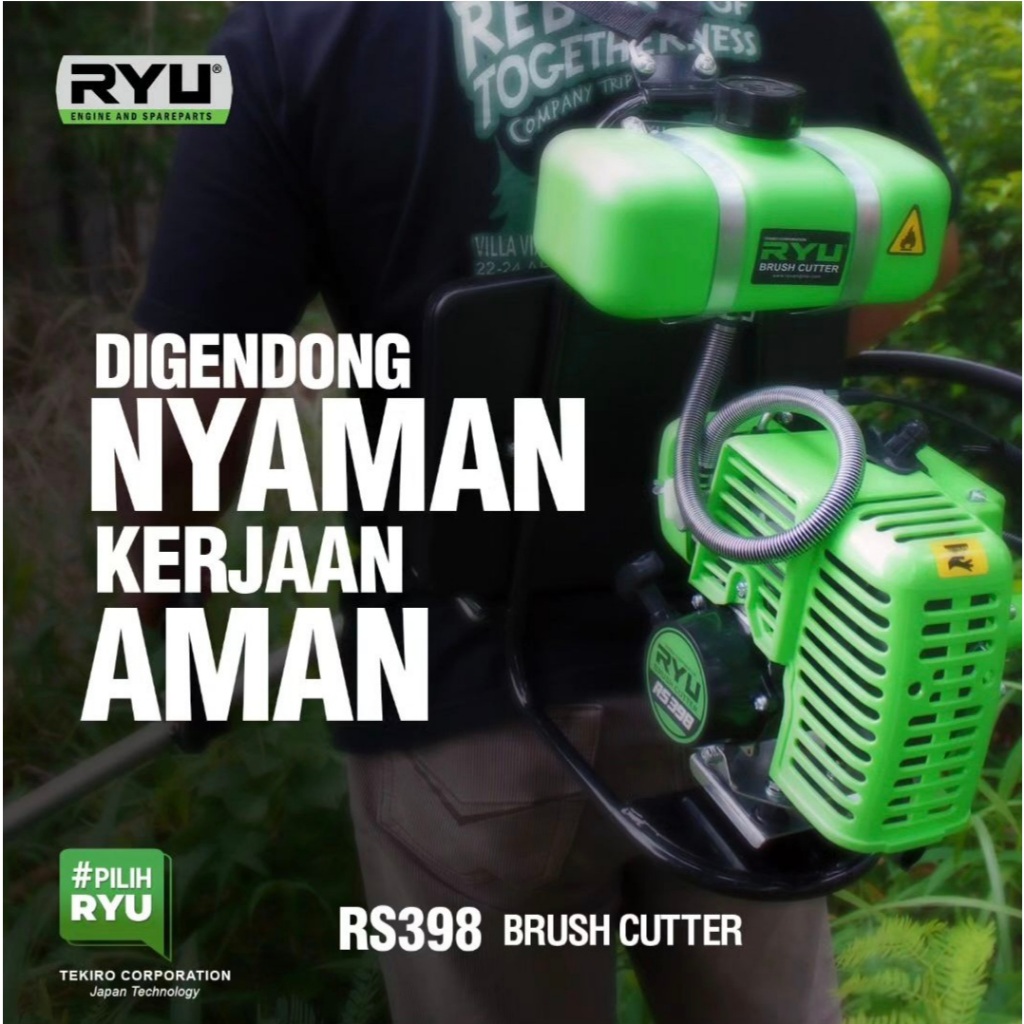 Jual MESIN POTONG RUMPUT 2 TAK RS398 RYU | Shopee Indonesia