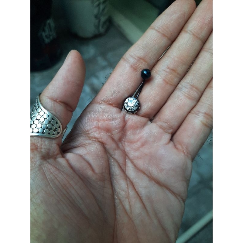 Jual NAVEL BELLY TINDIK PUSAR PERUT TUBUH BODY PIERCING SURGICAL STEEL ...