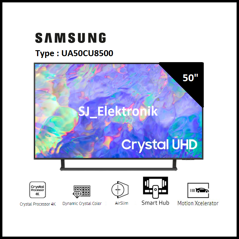 Jual Samsung UA50CU8500 Smart TV Crystal UHD 4K | LED TV 50 Inch 50CU8500 | Shopee Indonesia