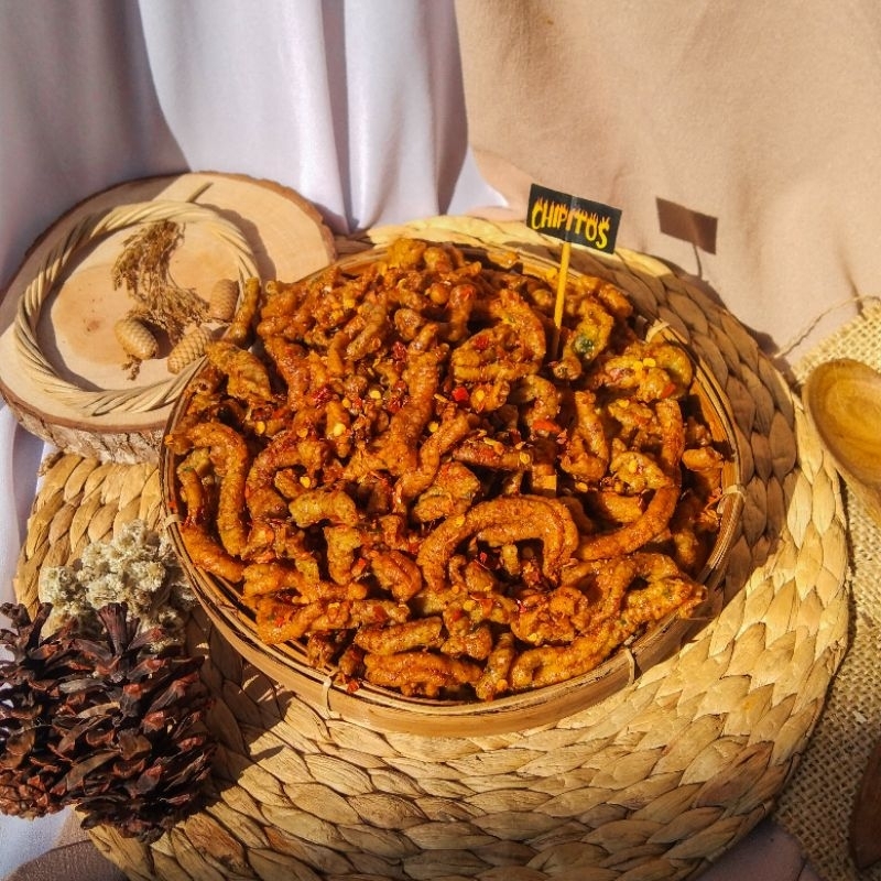 Jual Kripik Usus | Usus Crispy | Cemilan | Shopee Indonesia