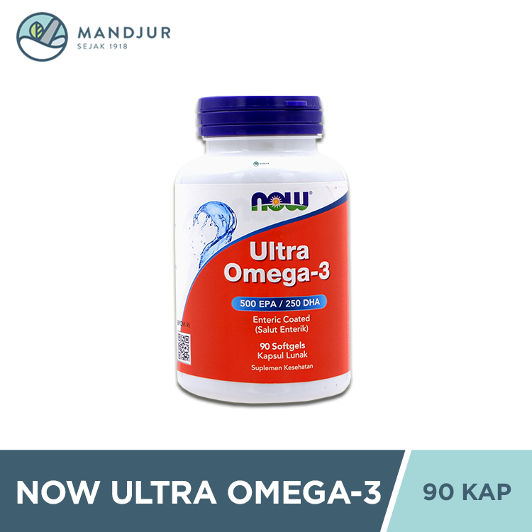 Jual NOW ULTRA Omega 3 500 EPA/250 DHA 90 Softgels - Suplemen Kesehatan Tubuh | Shopee Indonesia