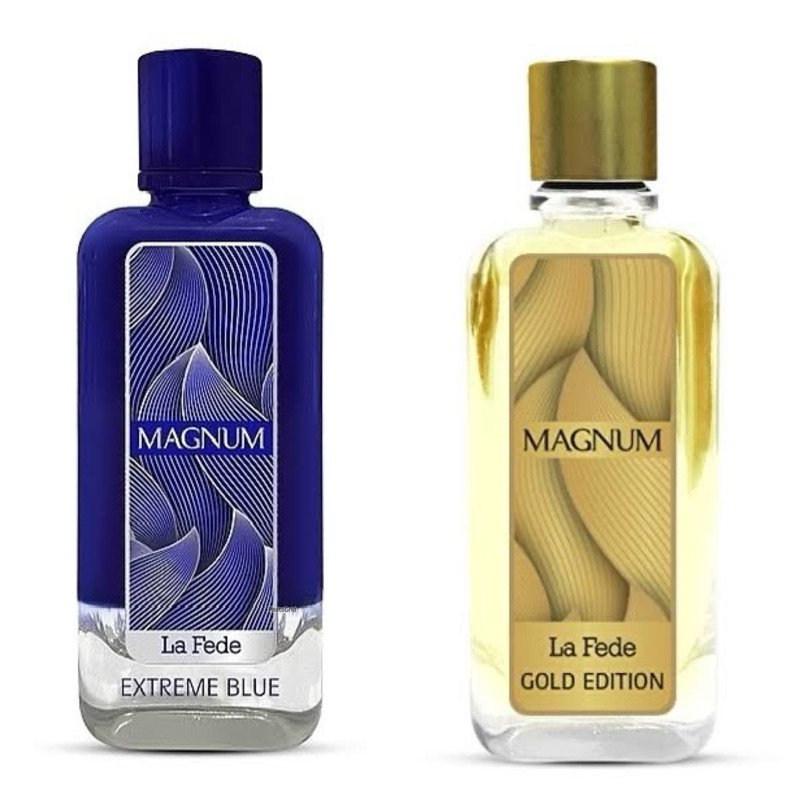 Jual Perfume Magnum Gold Edition & Magnum Extreme Blue EDP 100ML | By ...