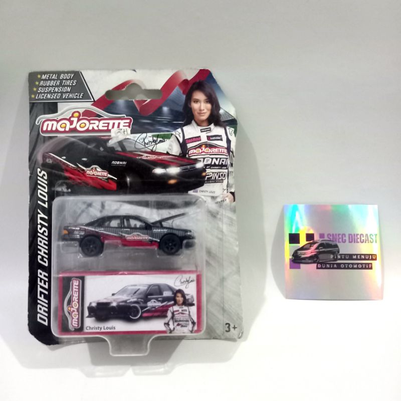 Jual Majorette Premium Drift Car Christy Louis Nissan Cefiro A31 Ban ...