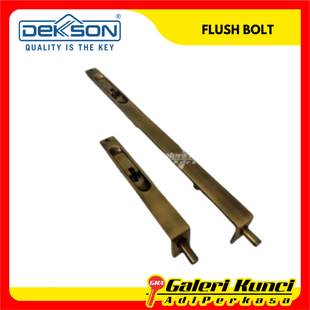 Jual Flush Bolt Dekson Dekkson 608 6 Inch 18 Inch AB Grendel Tanam Slot ...