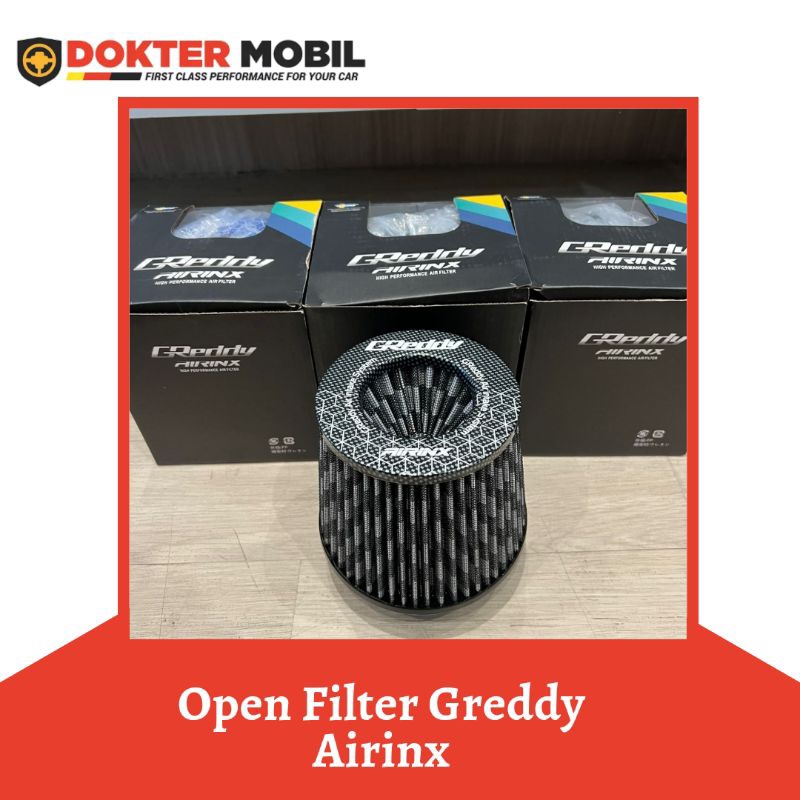 Jual Filter Udara Greddy / Open Filter Greddy Airinx 3 inch Carbon ...