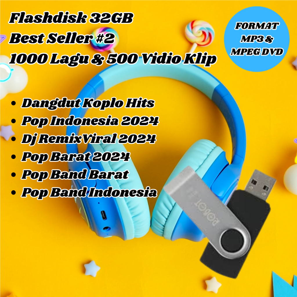 Jual Flashdisk Robot 32GB Untuk Speaker Mobil Dll | Shopee Indonesia