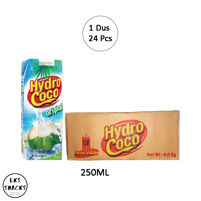 Jual Hydro Coco 250ML [1 Dus 24 Pcs] | Shopee Indonesia