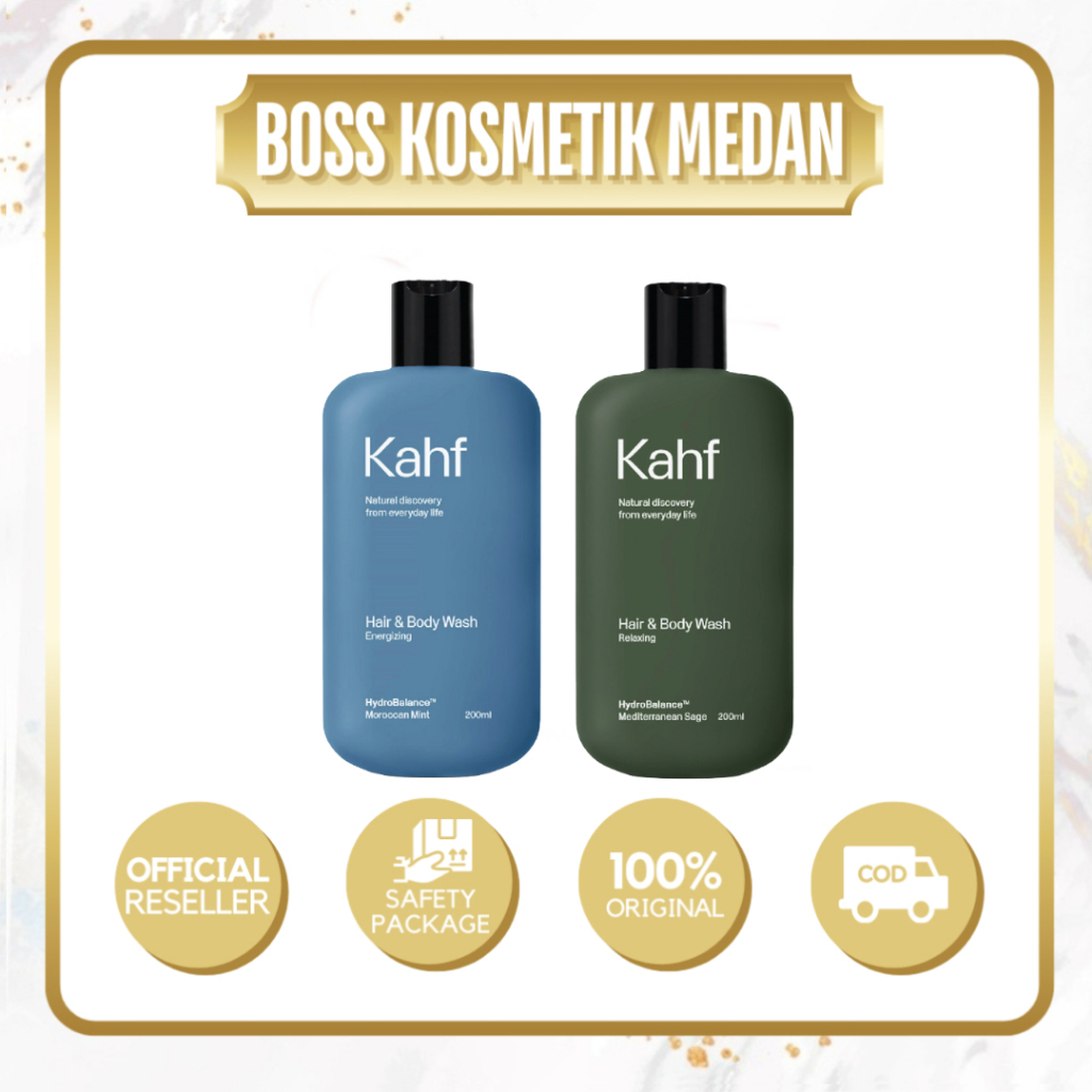 Jual KAHF Body Wash 200ML (Shampoo / Sabun Badan) | Shopee Indonesia
