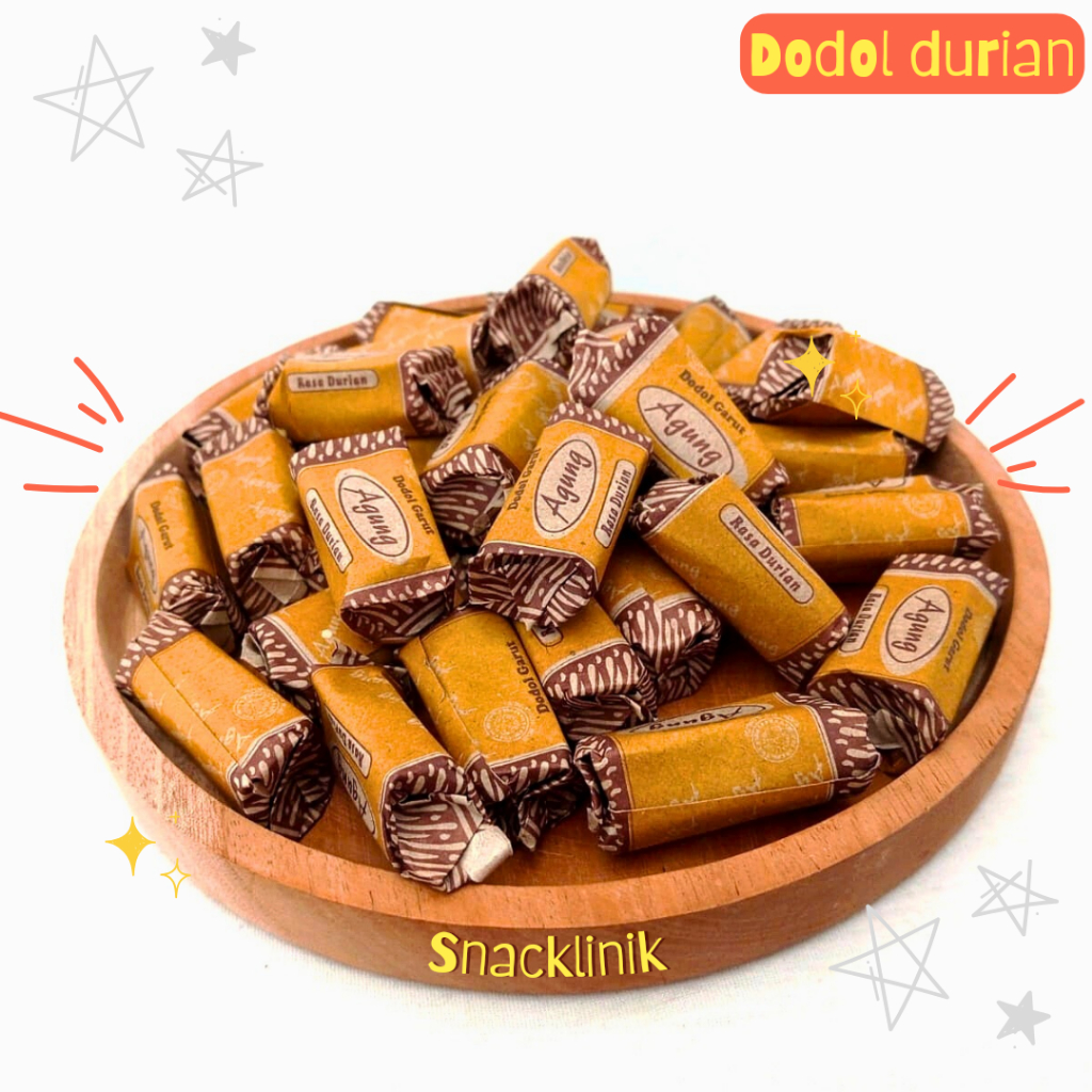 Jual Dodol Garut Varian Rasa Durian - Dodol Agung makanan khas Garut ...