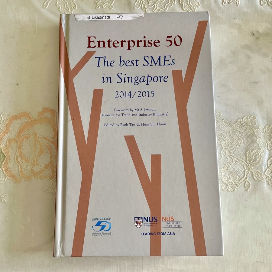 Jual BUKU ENTERPRISE 50 THE BEST SMEs IN SINGAPORE 2014/2015 (BY: MR S ISWARAN) | Shopee Indonesia