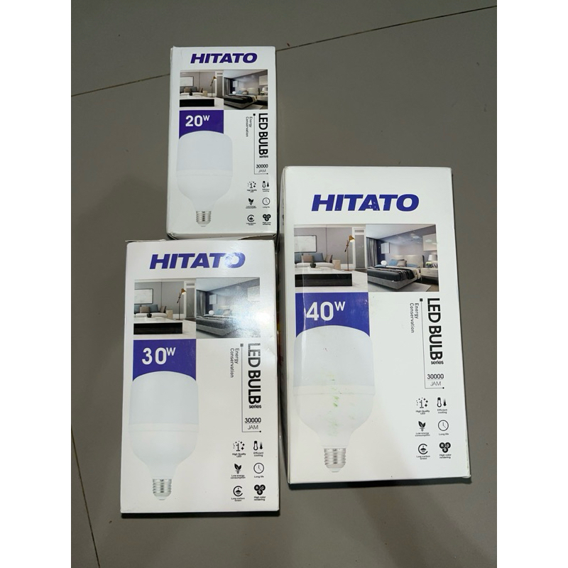 Jual lampu led jumboo super terang murah meriah hitato 5w/10w/15w/20w ...