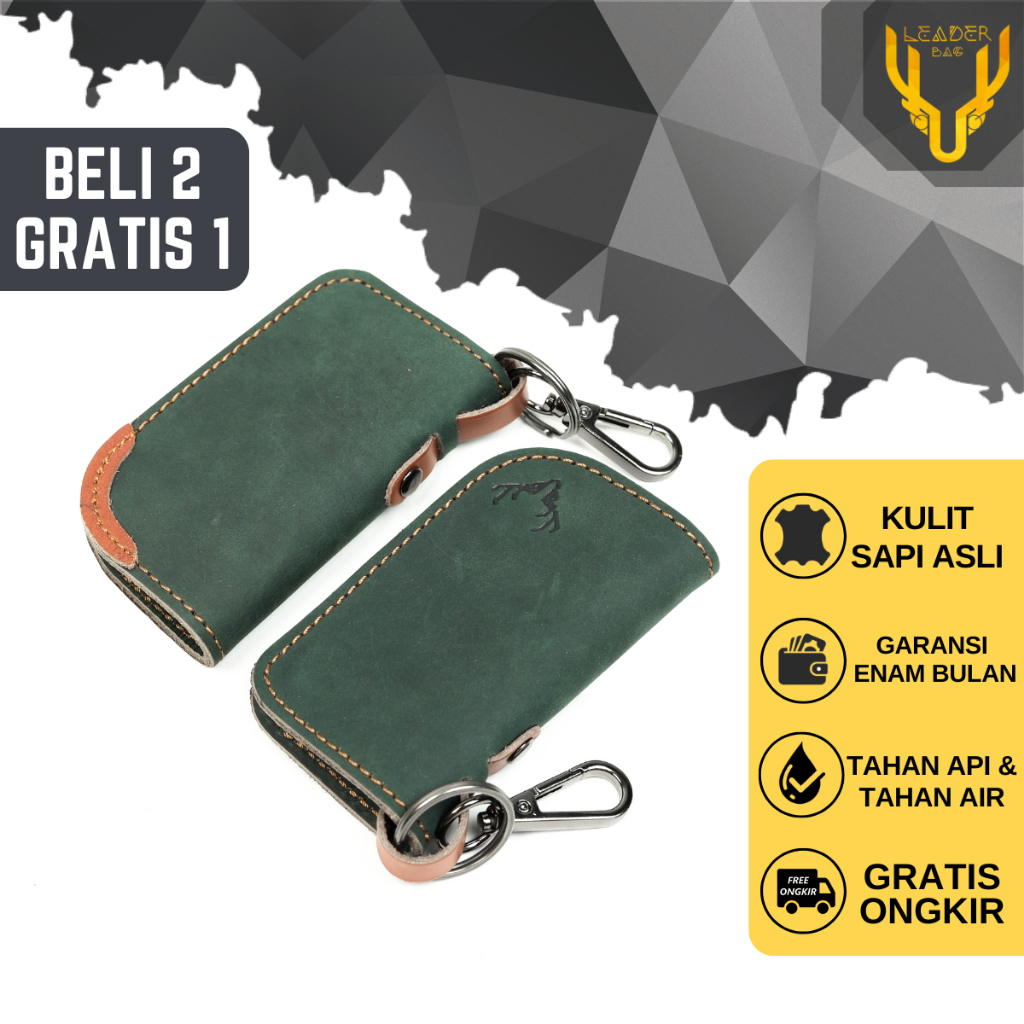 Jual Dompet STNK Mobil Kulit Sapi Asli Leaderbag Terbaru Gantungan ...