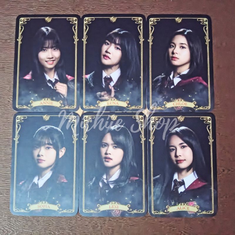 Jual Photocard JKT48 Magic Hour Pandora Official / Photocard Marsha, Zee, Gita, Muthe, Adel ...