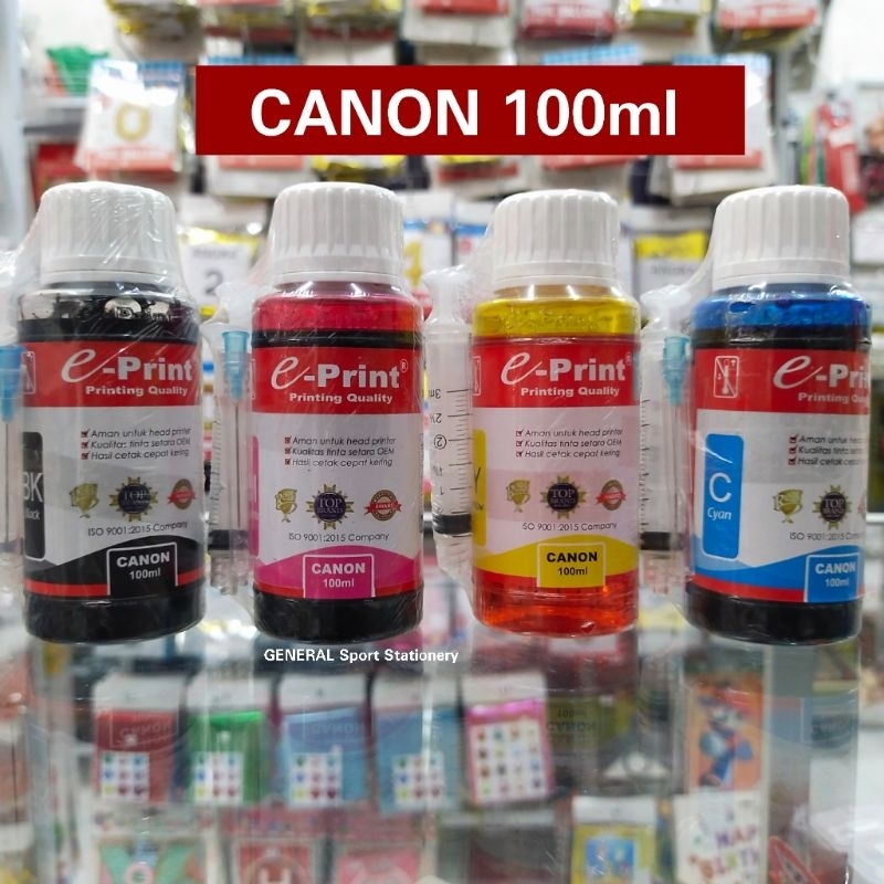 Jual Tinta Printer Canon E-print 100 ml | Shopee Indonesia