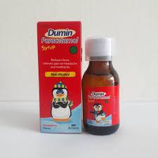 Jual Dumin Sirup 60 ml parasetamol untuk 2-12 tahun nyeri demam pusing ...