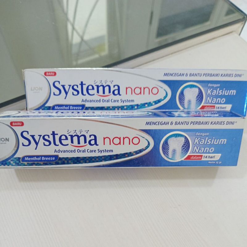 Jual Systema nano 75gr Mentol Breeze | Shopee Indonesia