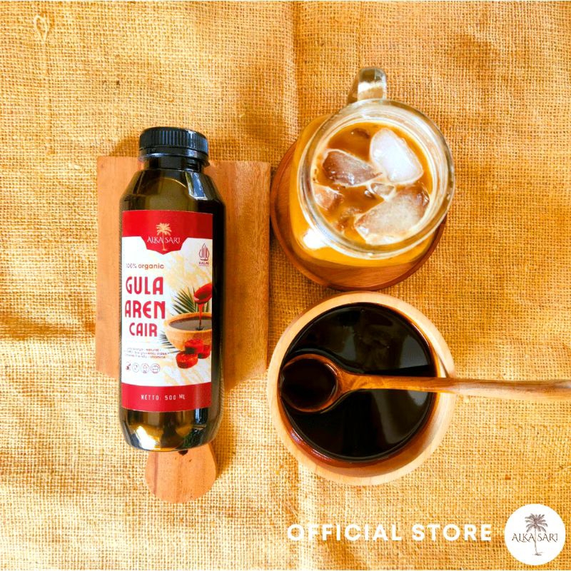 Jual Gula Aren Cair Organik Botol 500ml | Shopee Indonesia