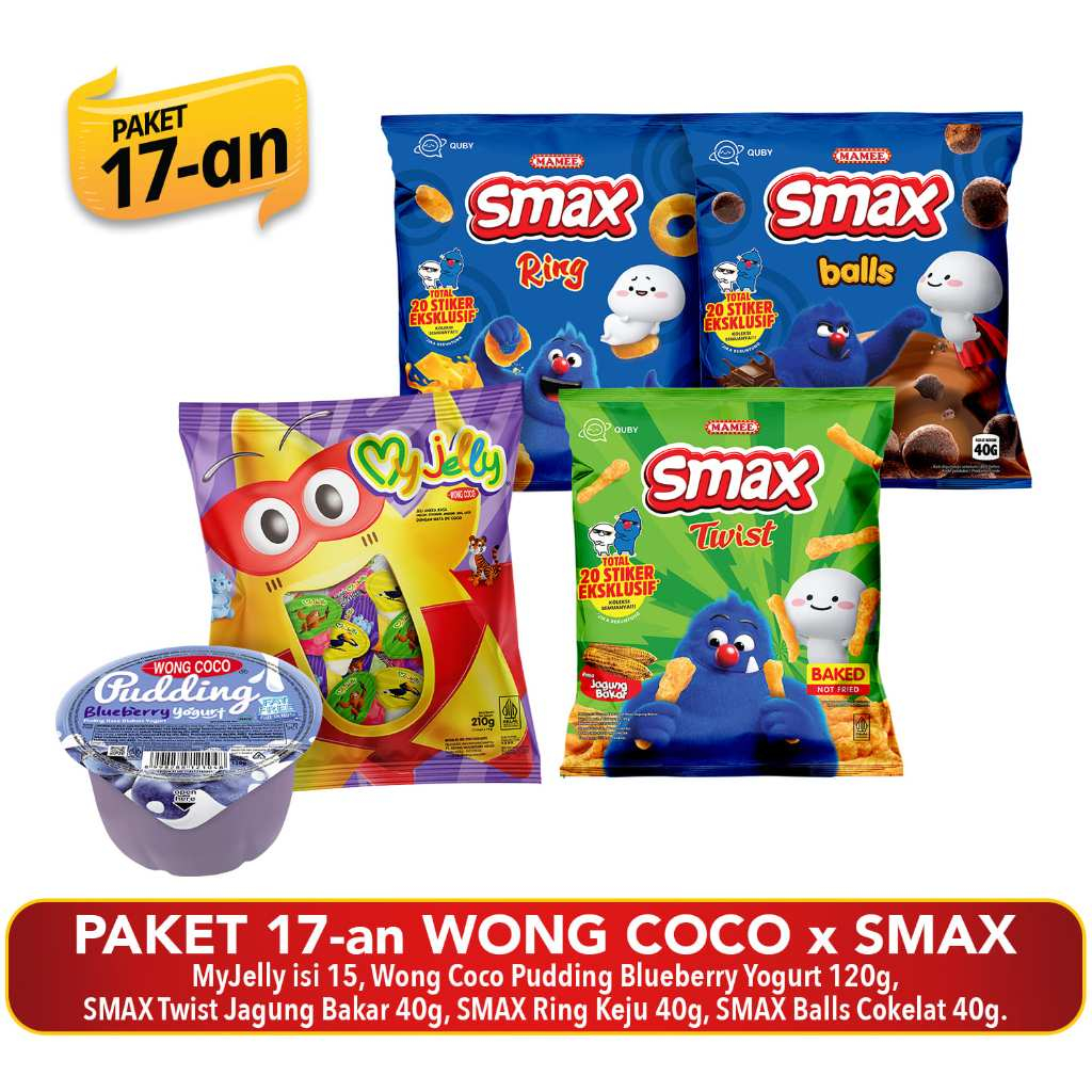 Jual PAKET 17AN ( WONG COCO X SMAX, Special Edition ) | Shopee Indonesia