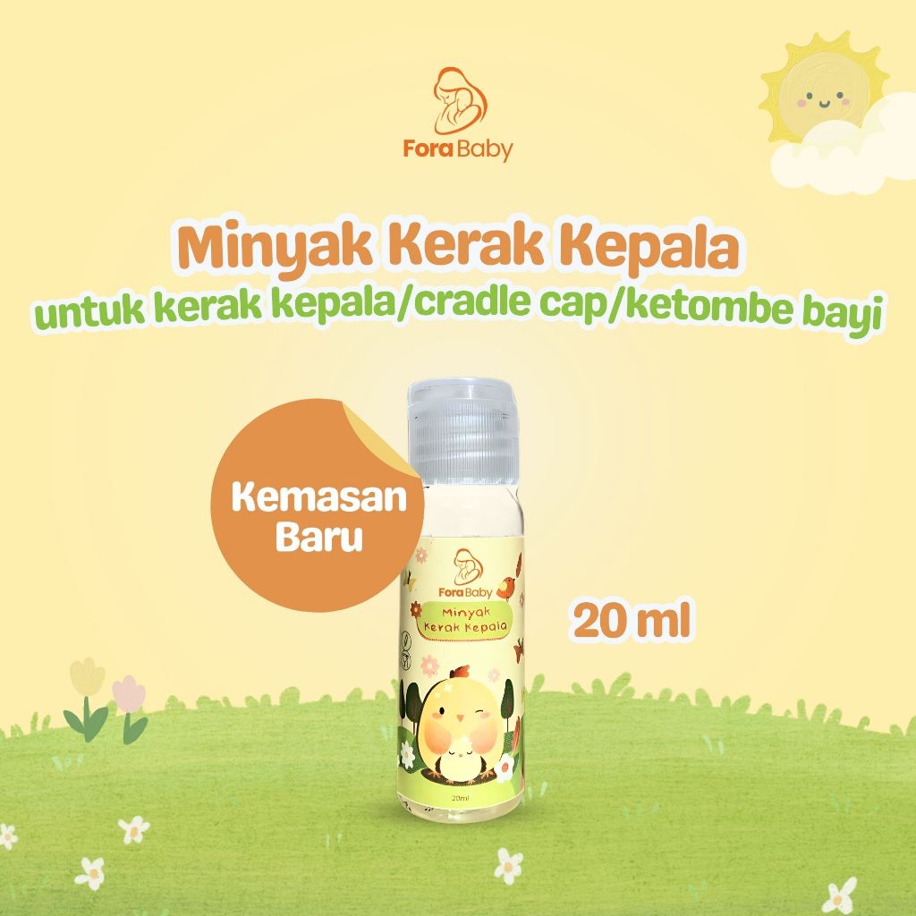 Jual Fora Baby Oil Kerak Kepala 20ml (Cradle Cap) | Shopee Indonesia
