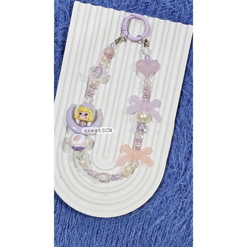 Jual Phone charm / manik gantungan handphone HP kekinian popmart labubu ...