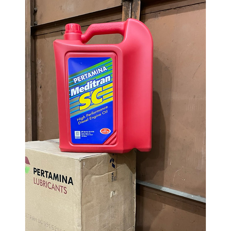 Jual OLI PERTAMINA MEDITRAN SC sae 15w40 10 LITER OLI MESIN DIESEL SOLAR PERTAMINA MEDITRAN SC ...