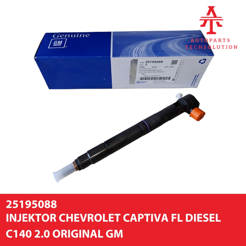 Jual Injector Chevrolet Captiva FL Diesel C140 2.0 Original GM | Shopee ...