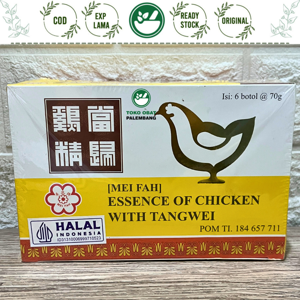 Jual ESSENCE OF CHICKEN WITH TANGWEI MEI FAH 6 BOTOL chicken brand SARI ...
