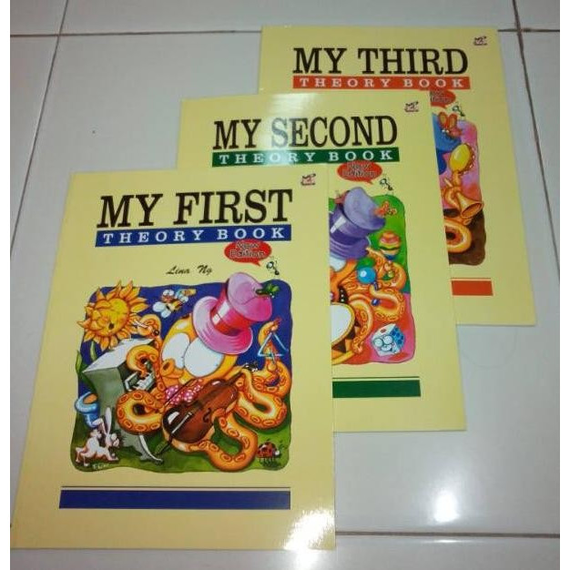 Jual My First/My Second/My Third Theory Book Lina Ng - Buku Teori Musik ...