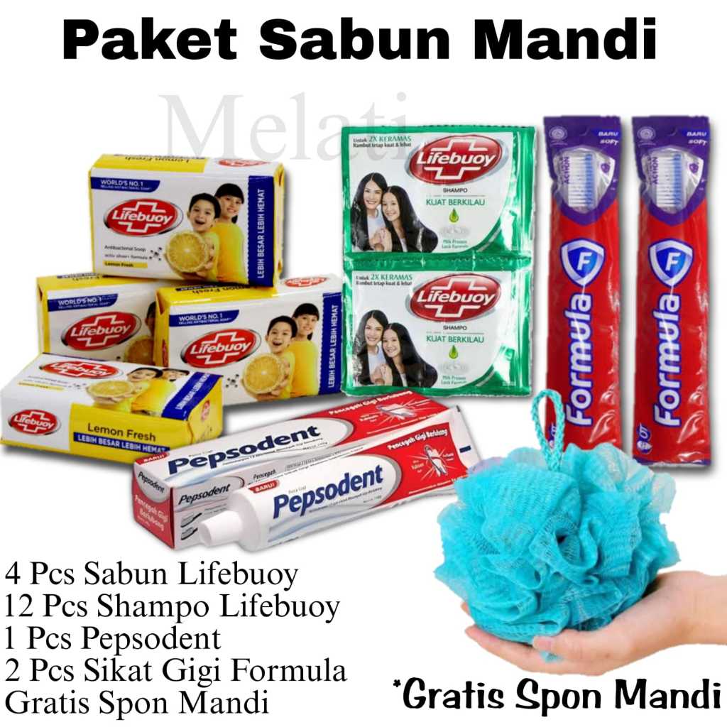 Jual Paket Hemat Sabun Mandi / Perawatan Tubuh / Sabun Mandi / Paket ...