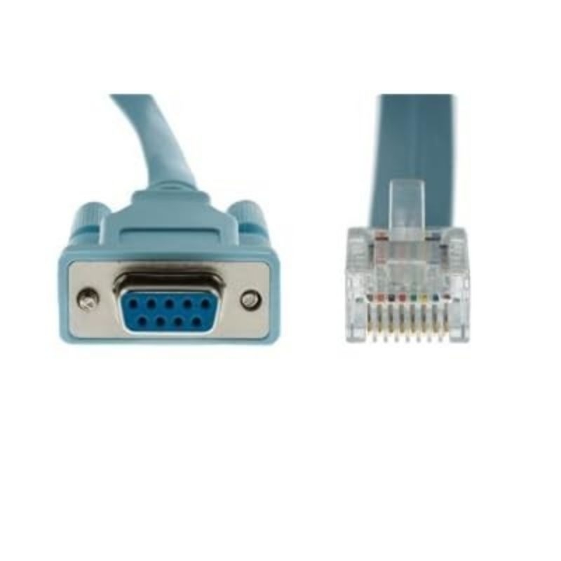 Jual Kabel Consule Cisco RJ45 To Serial RS 232/DB9 Konsul Cisco ...