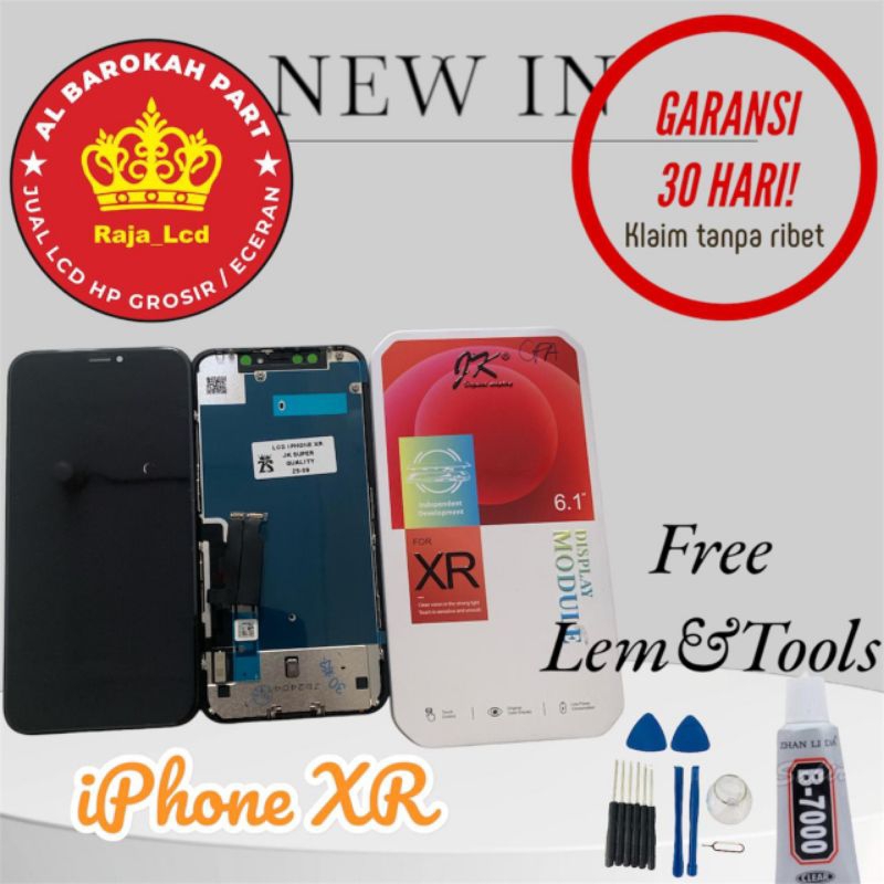 Jual LCD TOUCHSCREEN IPHONE XR ORIGINAL JK FULLSET | Shopee Indonesia