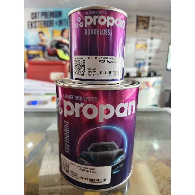 Jual Clear PU Propan PCR 041 1 liter set | Shopee Indonesia